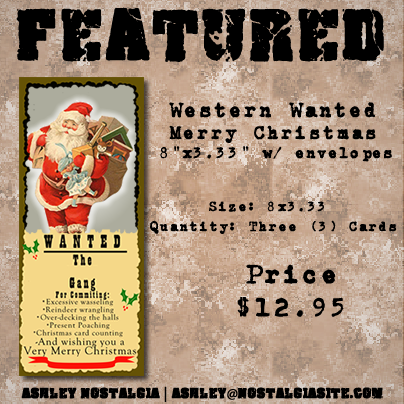 Western / Wanted Christmas - Ashley Nostalgia